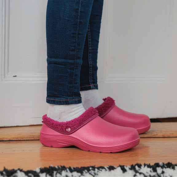 Women's Thermal Fleece Lined Lorton Garden Clogs – Lakeland Active